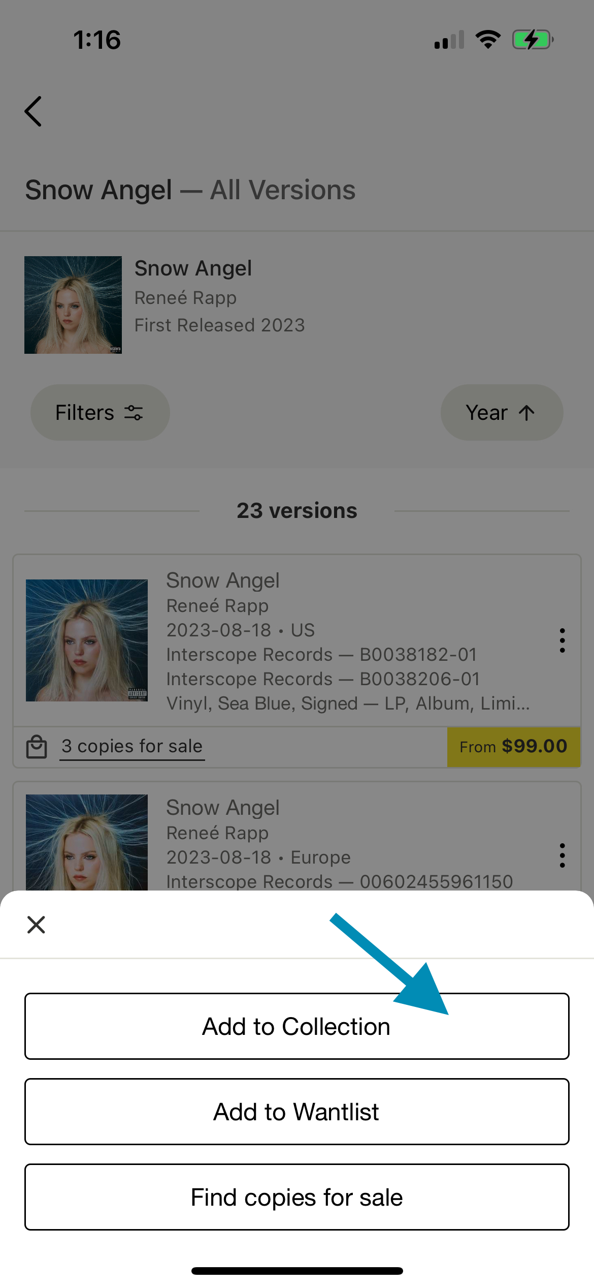 How To Add To Your Collection On iOS – Discogs